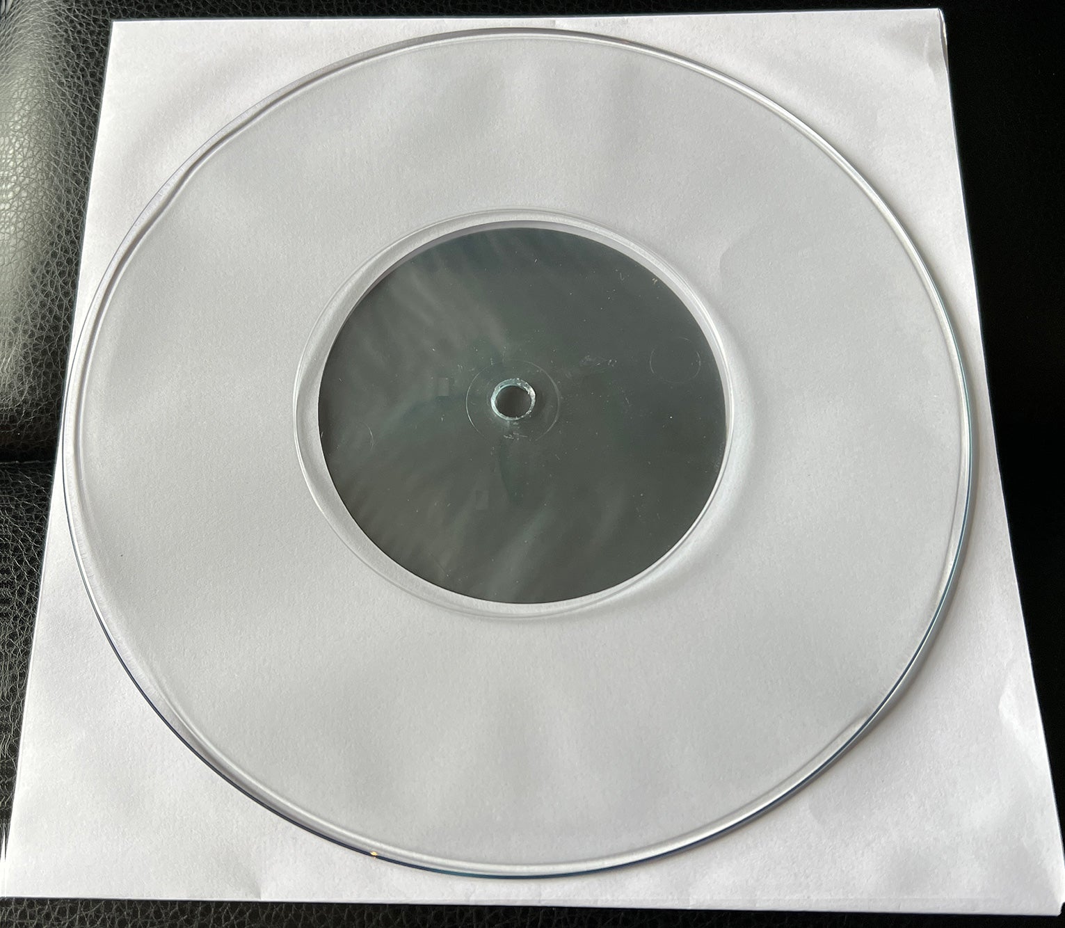 7 Inch Clear Vinyl Record 60g OUT OF STOCK – CamCuts Vinyl Record Cutting