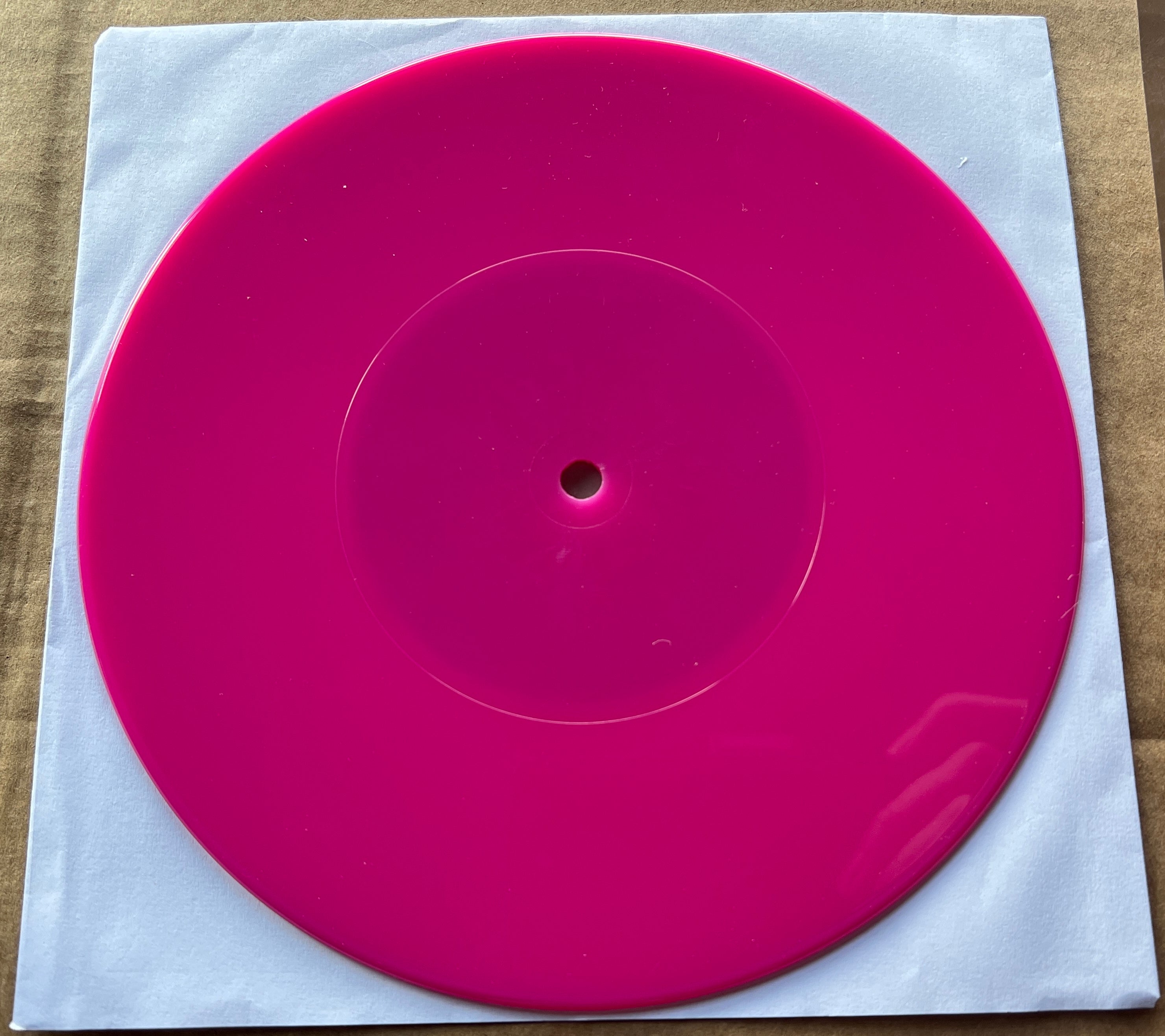 7 Inch Pink Vinyl Record 60g – CamCuts Vinyl Record Cutting