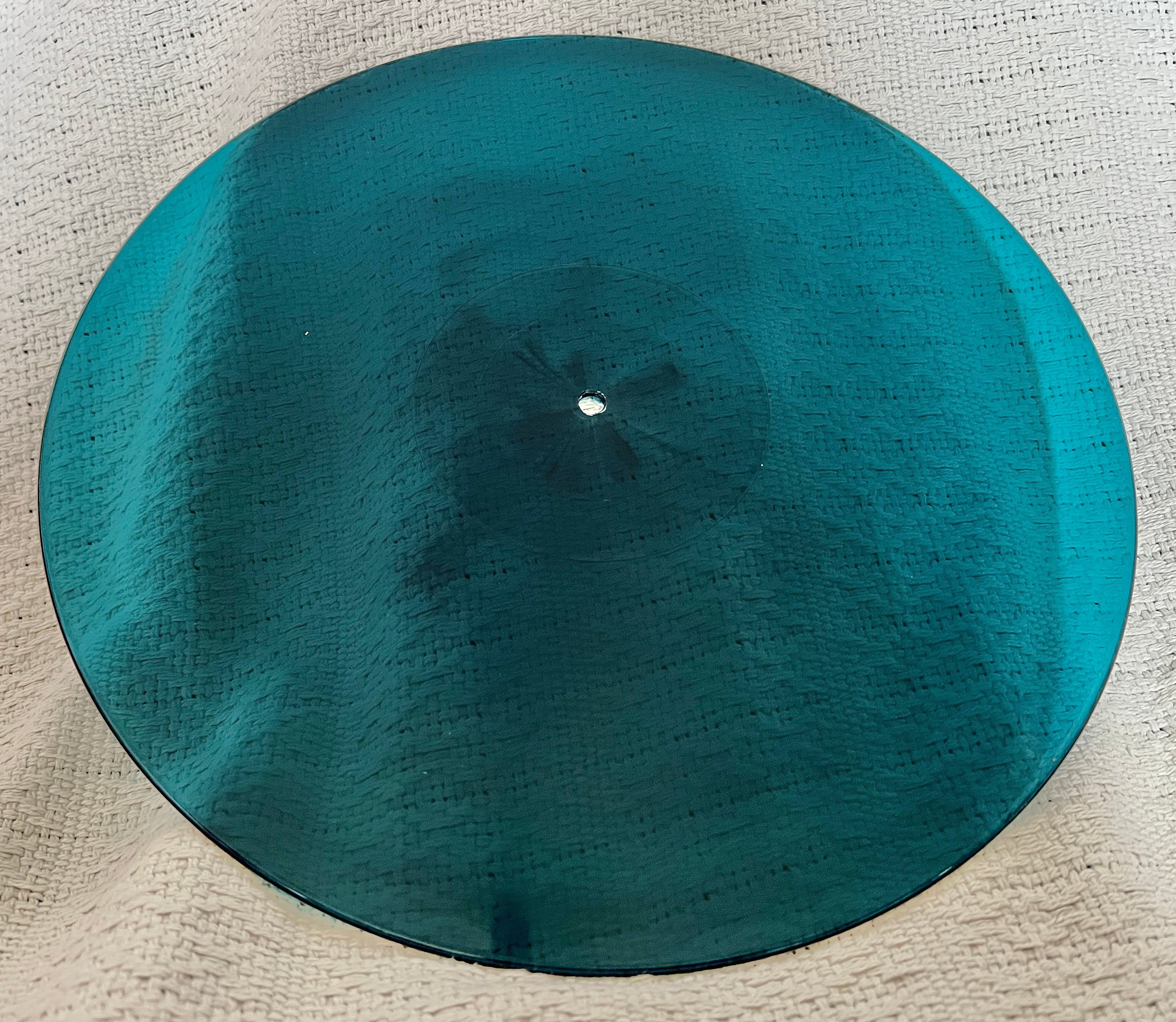12 Inch Turquoise Transparent Vinyl Record 180g – CamCuts Vinyl Record ...
