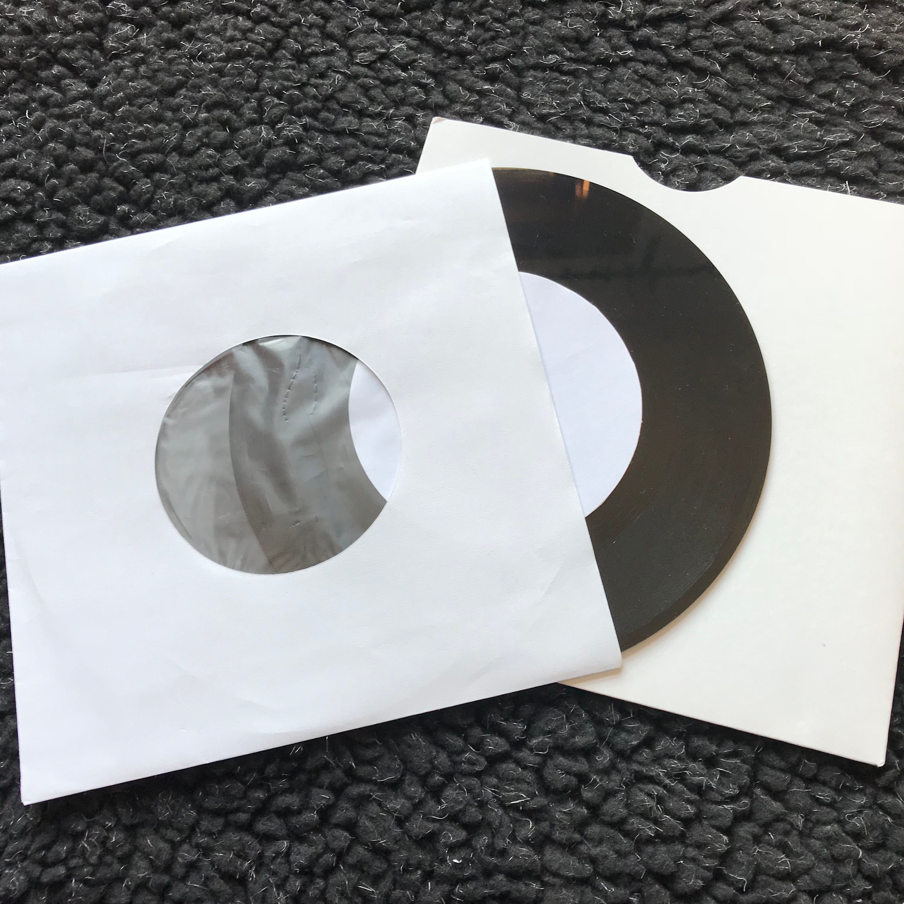 7 Inch Black Vinyl Record 60g V1 – CamCuts Vinyl Record Cutting